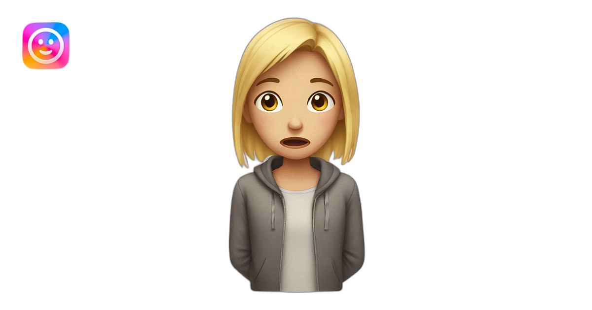 crying girl emoji | AI Emoji Generator