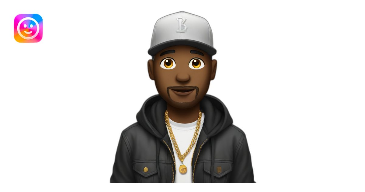 Rapper emoji | AI Emoji Generator