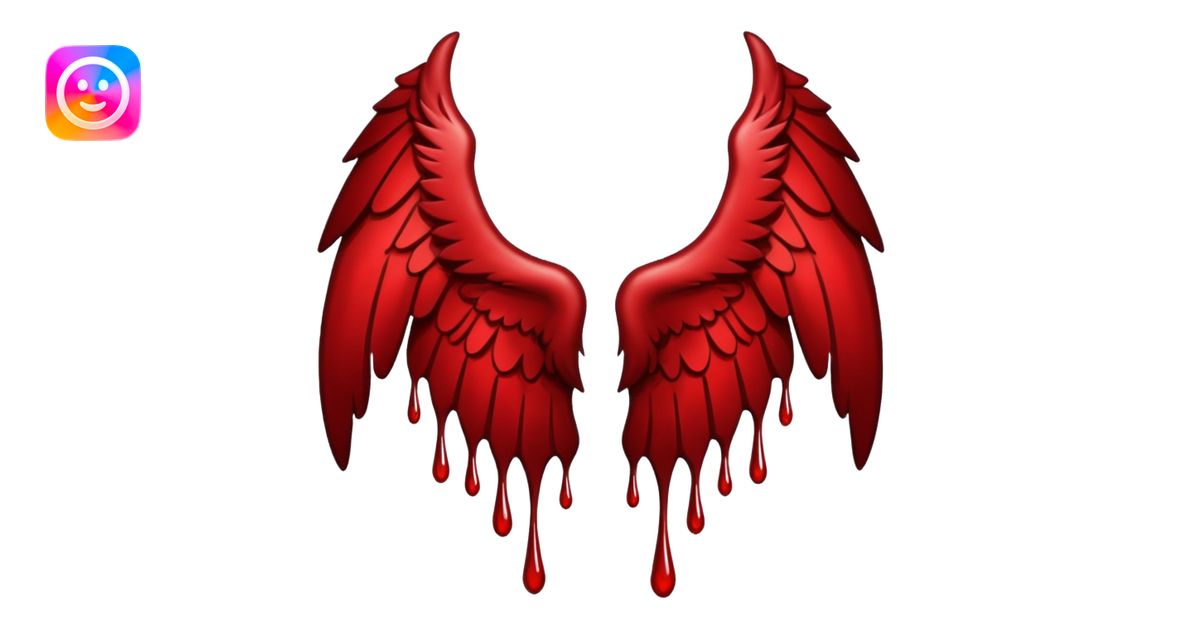 alas de sangre emoji | AI Emoji Generator