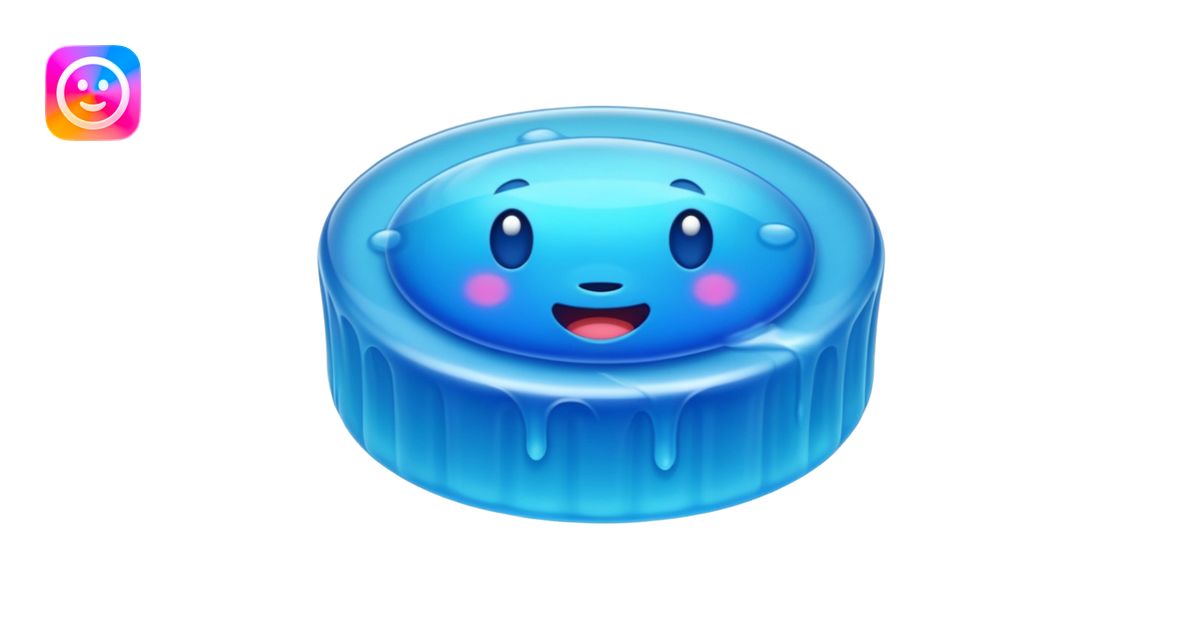 jelly disc smushed emoji | AI Emoji Generator