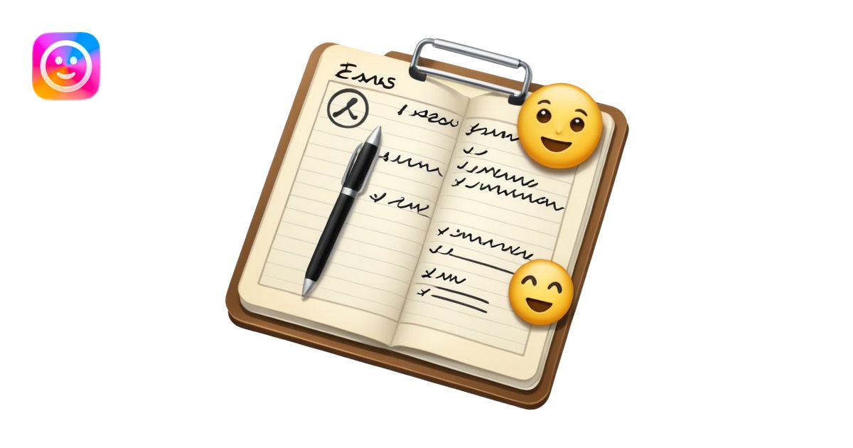 Plan emoji | AI Emoji Generator