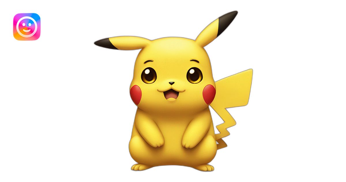 sad pikachu emoji | AI Emoji Generator