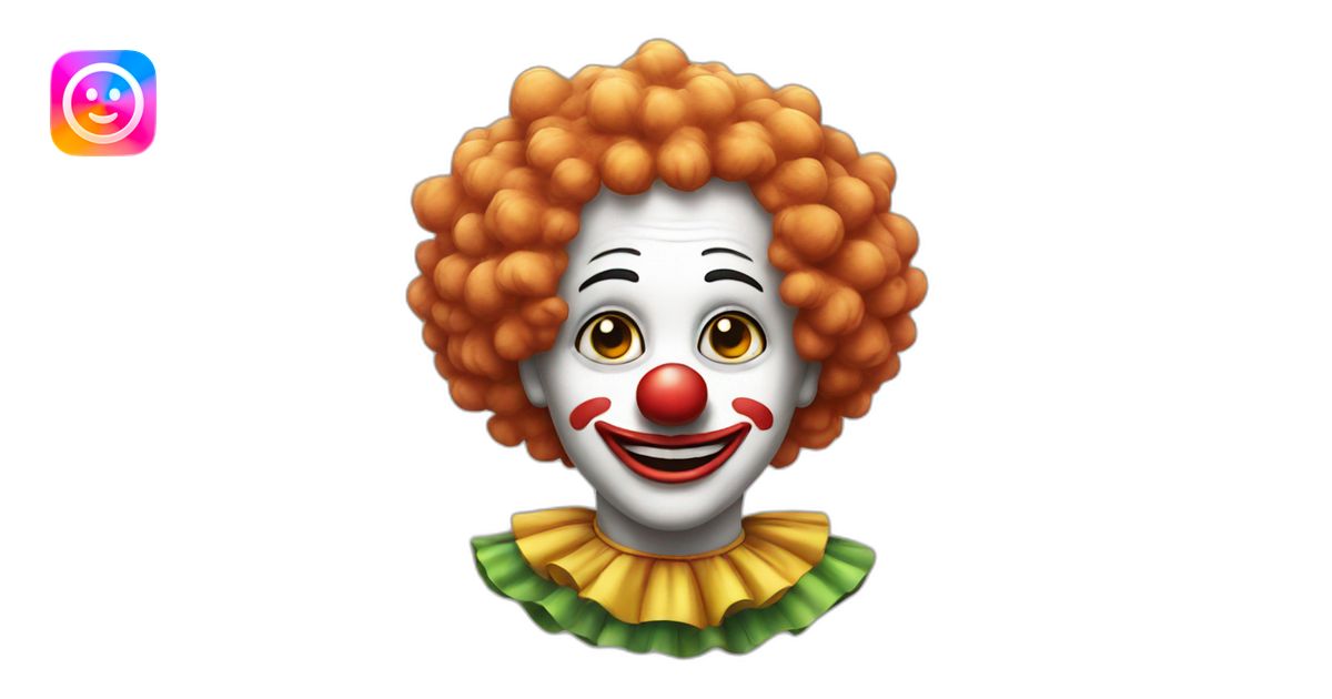clown funny emoji | AI Emoji Generator