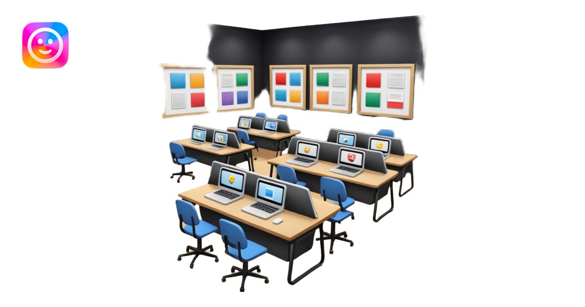 Birdseye view of large study space with students working separately ...