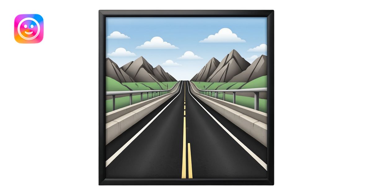 HIGHWAY EXIT emoji | AI Emoji Generator