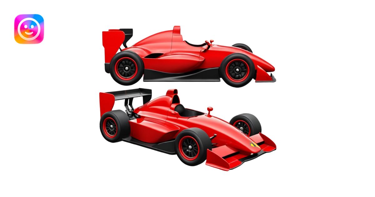 carro de corrida emoji | AI Emoji Generator
