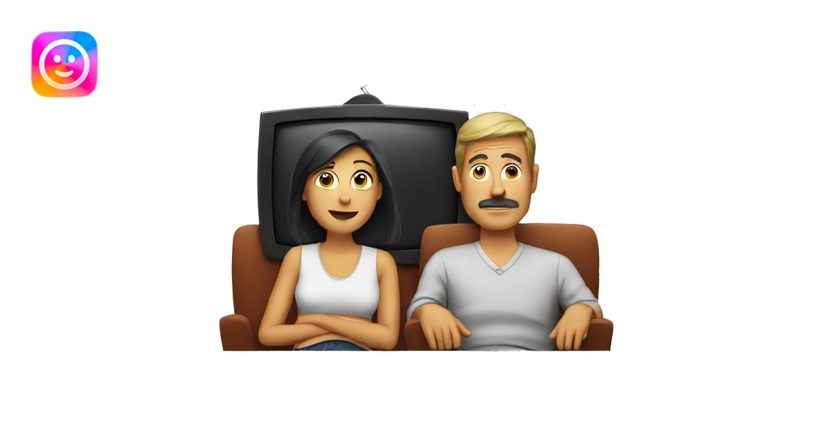 parents watching tv emoji | AI Emoji Generator