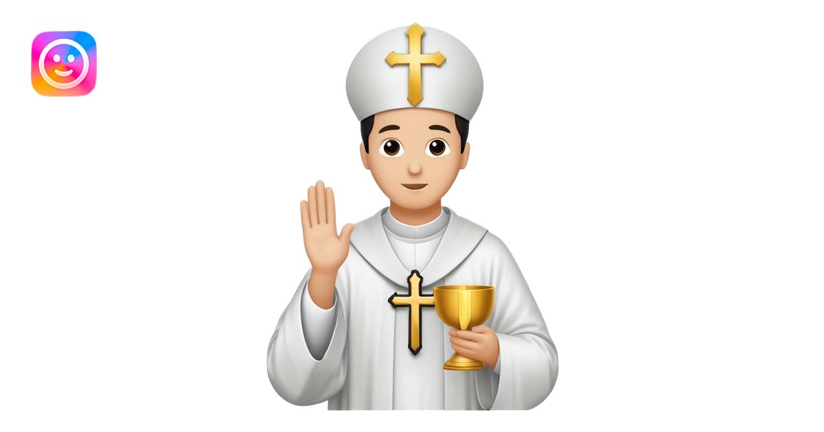 Logo of Fraternité sacerdotale Saint-Pie-X emoji | AI Emoji Generator
