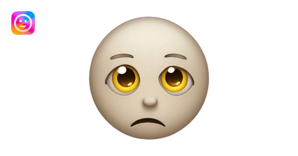 disgusted eye roll emoji | AI Emoji Generator