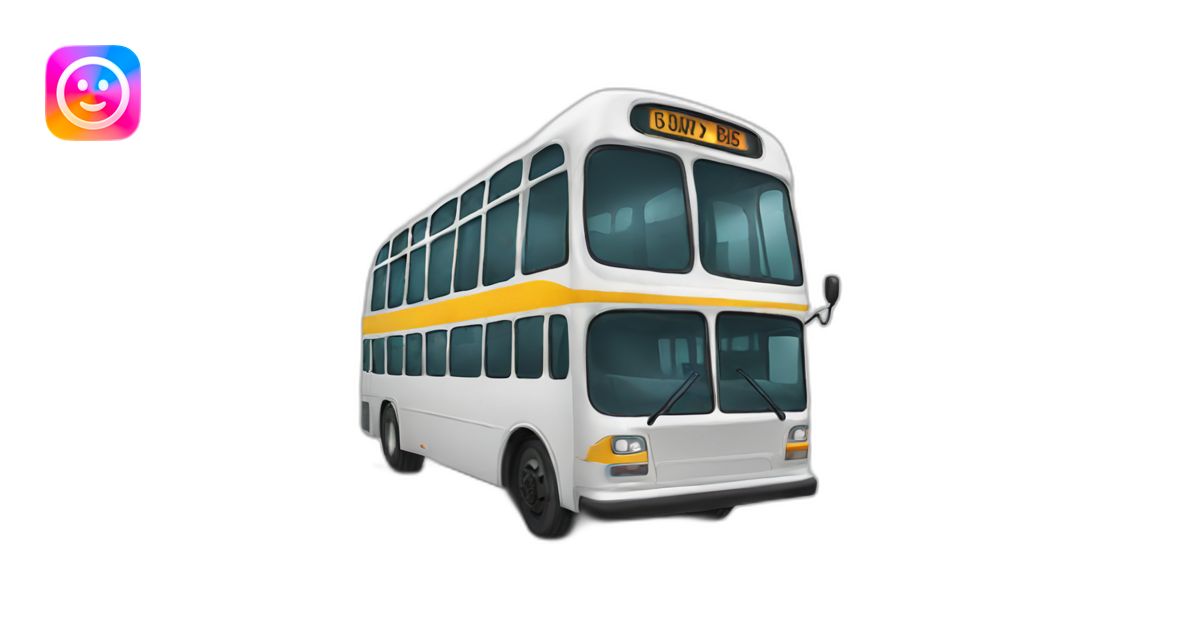 bus emoji | AI Emoji Generator