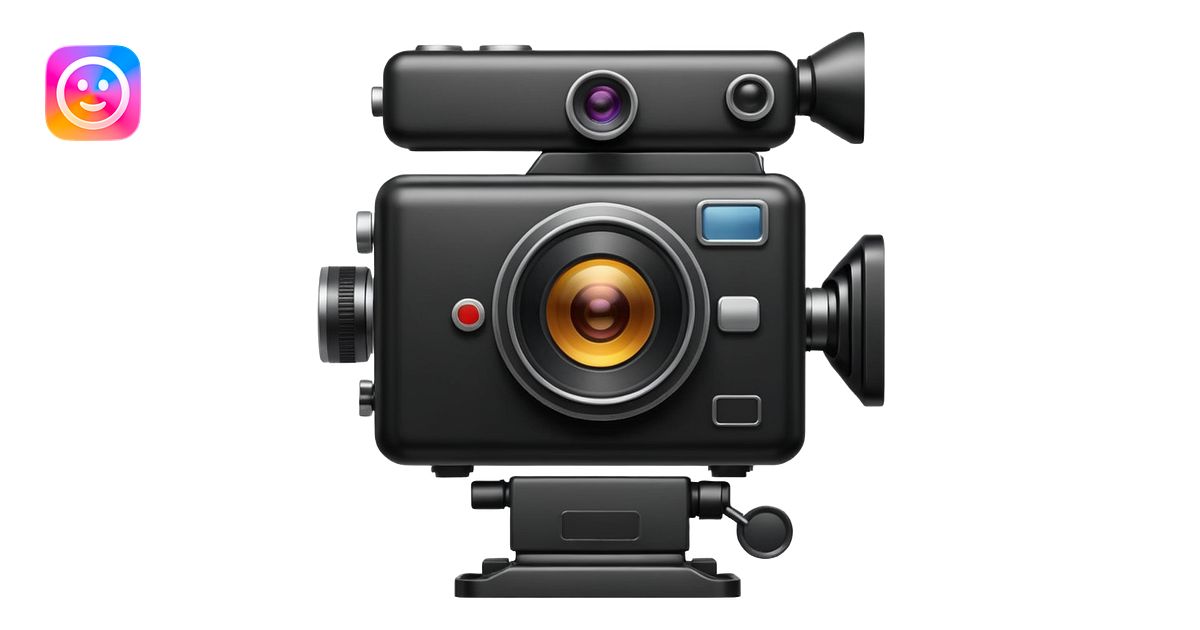 studio camera emoji | AI Emoji Generator