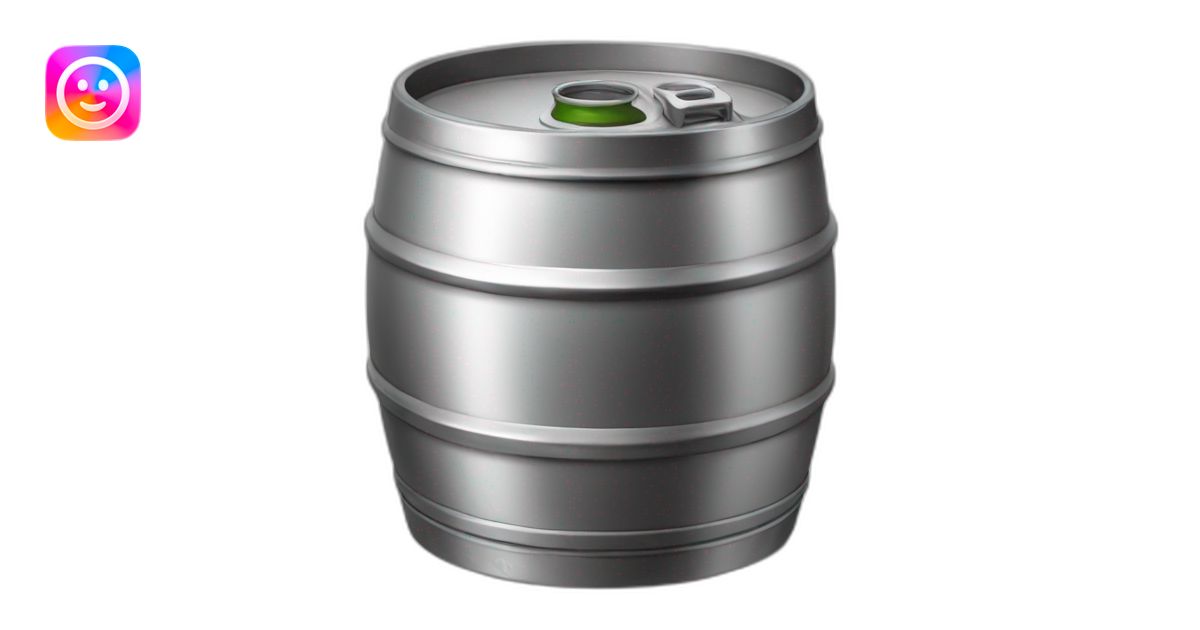 Perfectdraft keg emoji | AI Emoji Generator