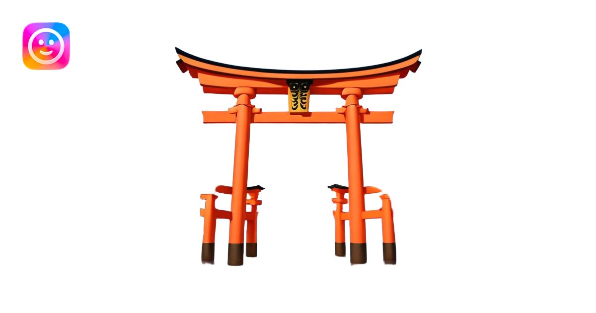 Cinematic Realistic Itsukushima Shrine, depicted as the iconic floating ...