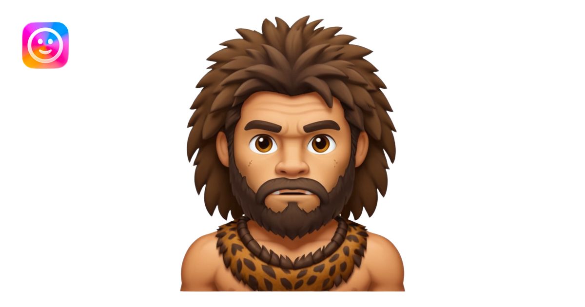 Caveman emoji | AI Emoji Generator
