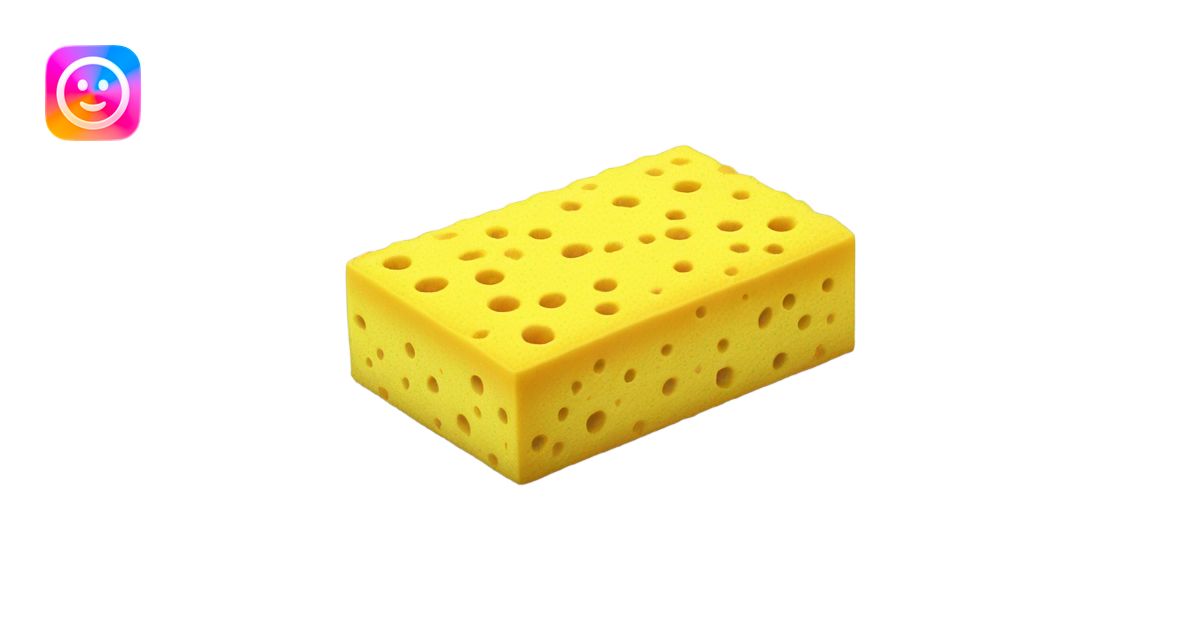 Sponge emoji | AI Emoji Generator
