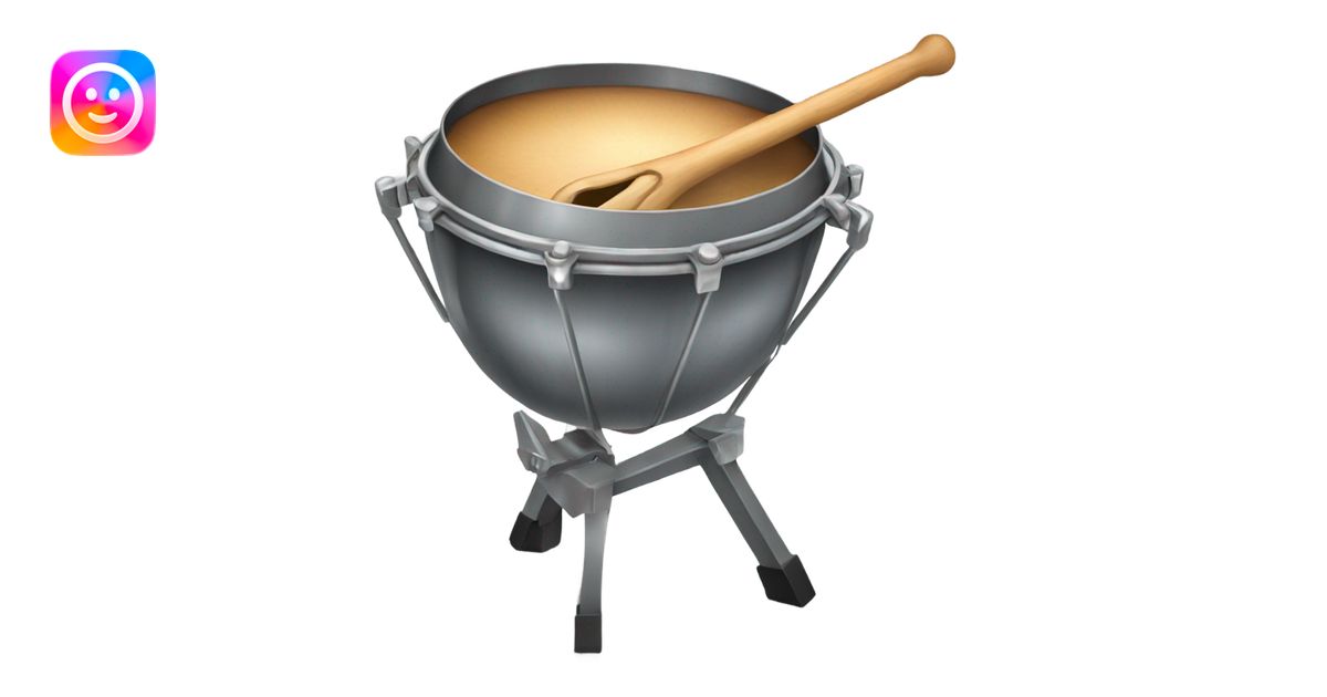 Steelpan instrument emoji | AI Emoji Generator