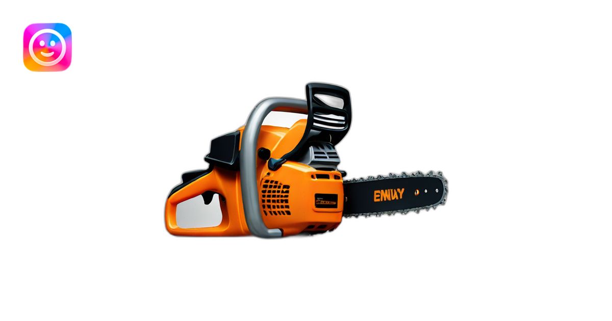 Chainsaw emoji | AI Emoji Generator