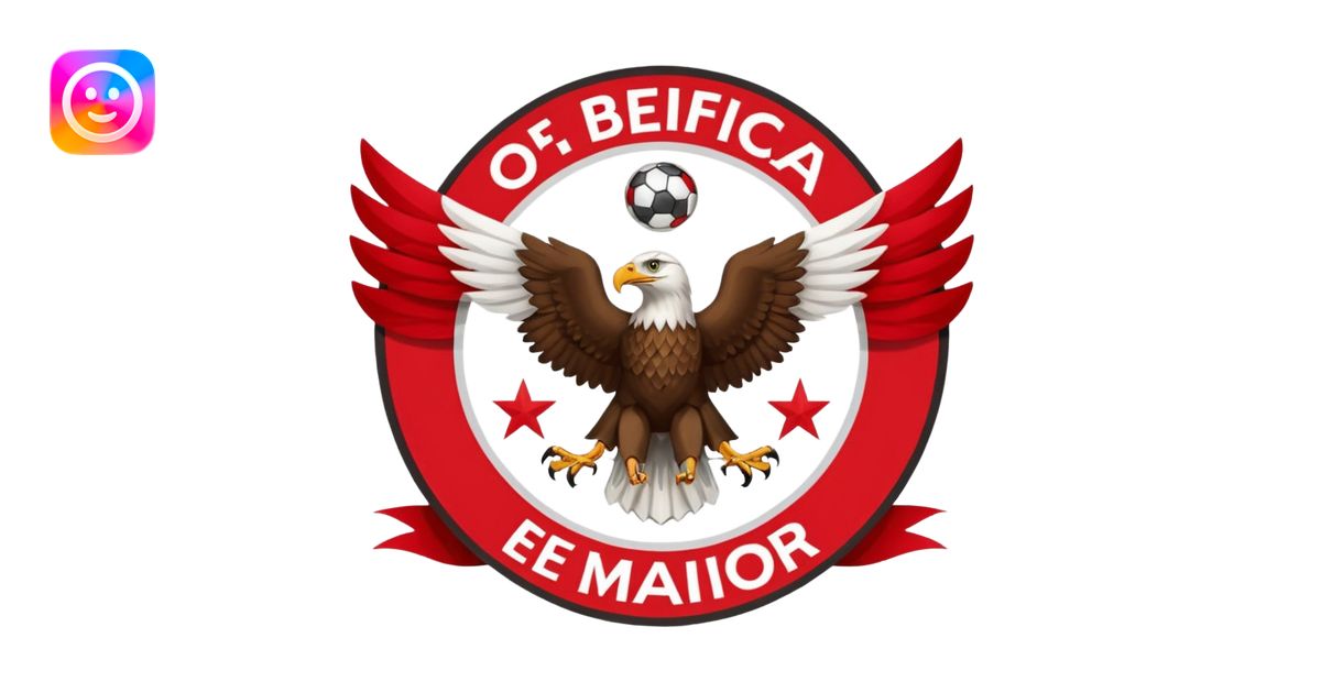 um banner a dizer "O Benfica é o maior", algures com o simbolo do ...