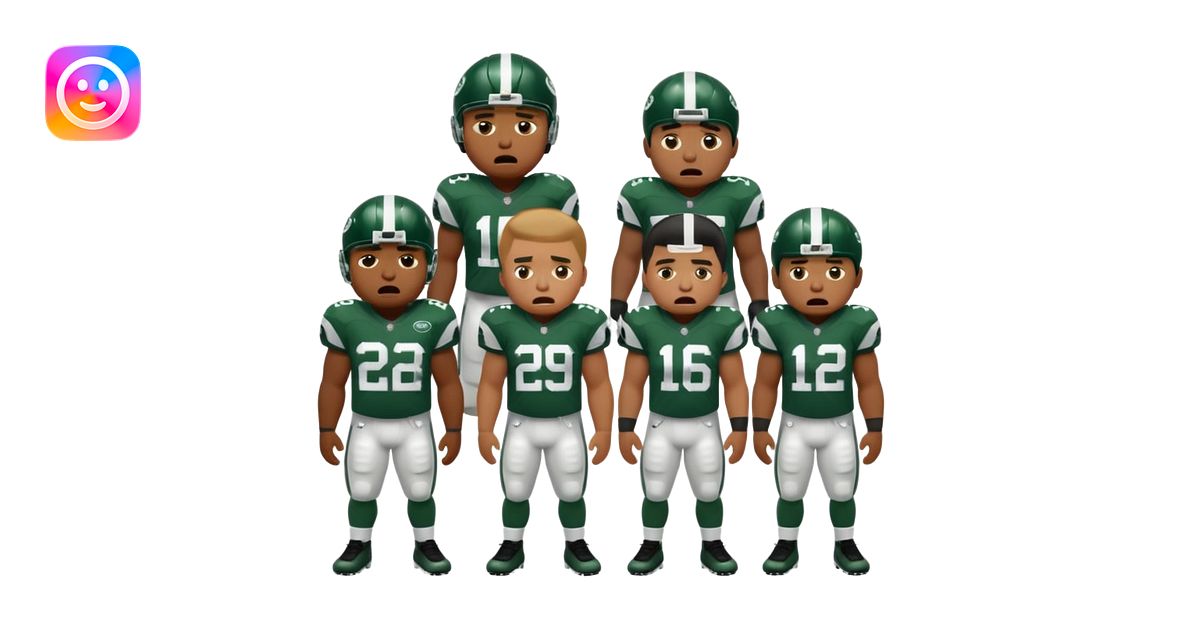 New York Jets being cry babies emoji | AI Emoji Generator