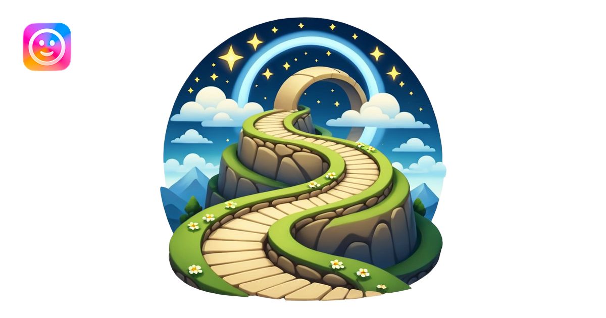 god's path emoji | AI Emoji Generator