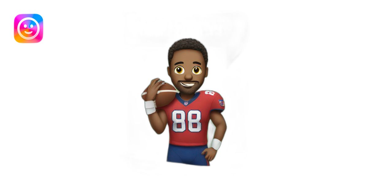 sports fan with a sign emoji | AI Emoji Generator