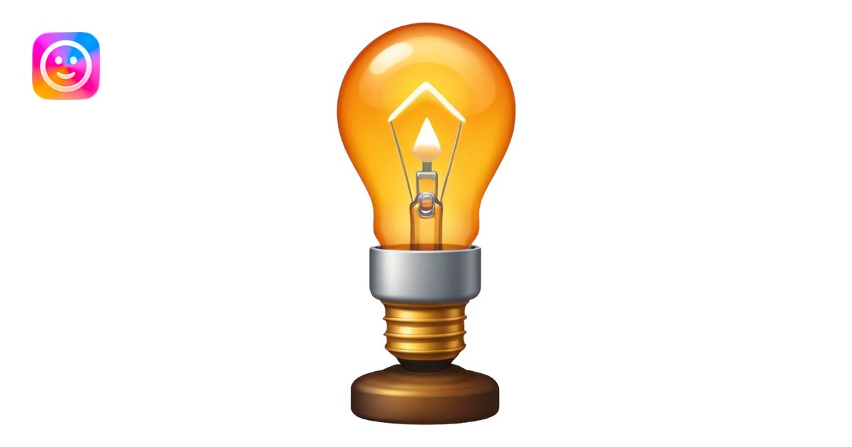 bombillo emoji | AI Emoji Generator