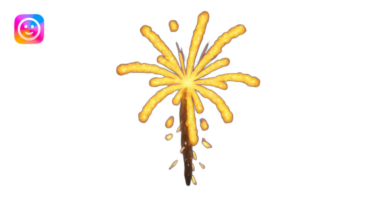 firework emoji | AI Emoji Generator