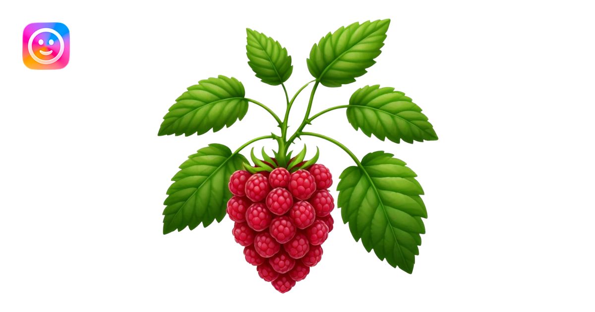 rasberry plant emoji | AI Emoji Generator