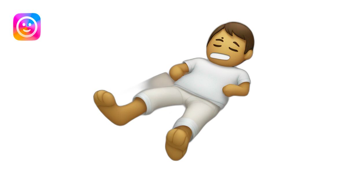 Sleep on lap emoji | AI Emoji Generator
