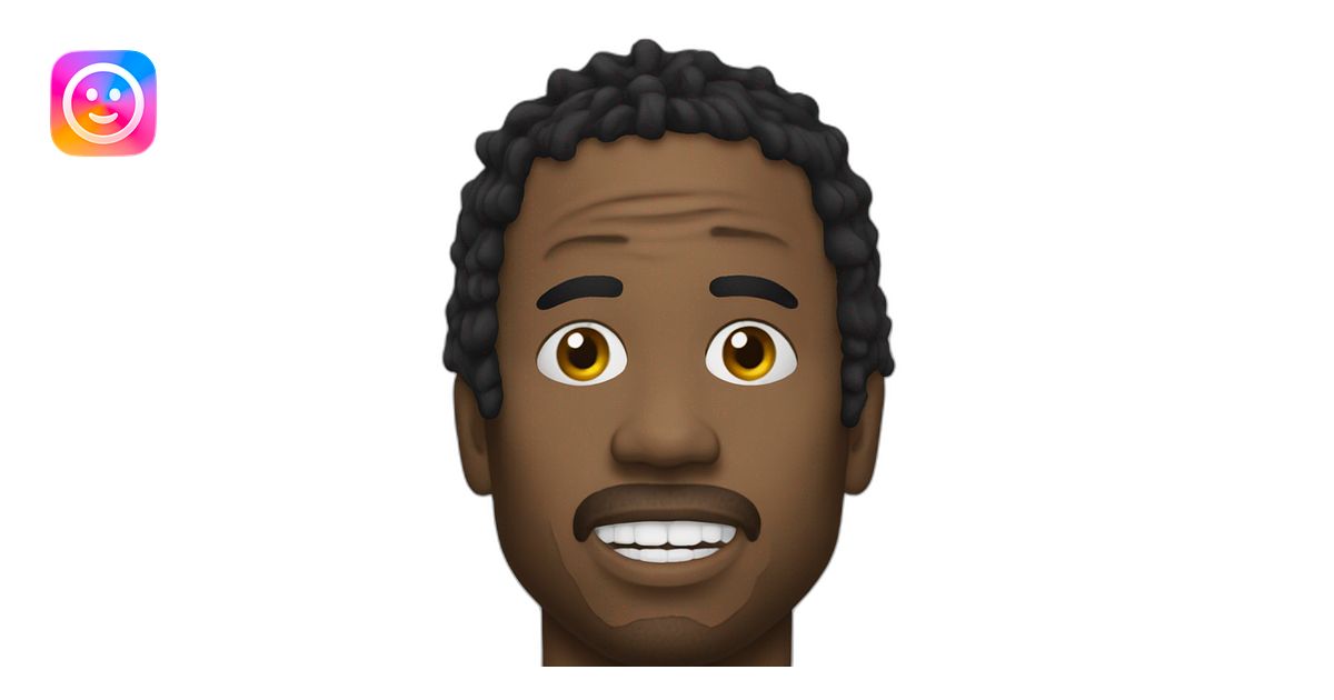 Travis Scott silly emoji | AI Emoji Generator