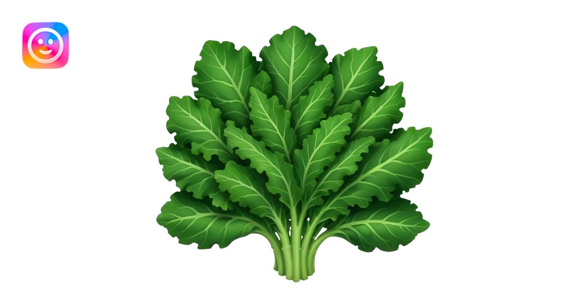 Kale emoji | AI Emoji Generator