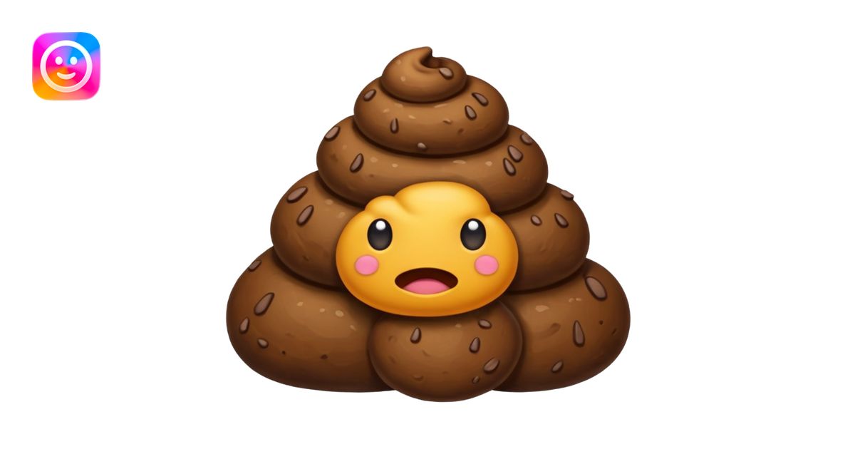 Un caca emoji | AI Emoji Generator