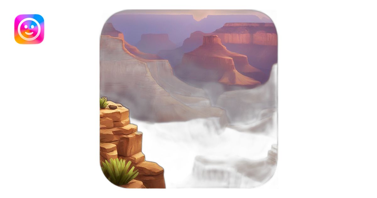 Grand Canyon emoji emoji | AI Emoji Generator
