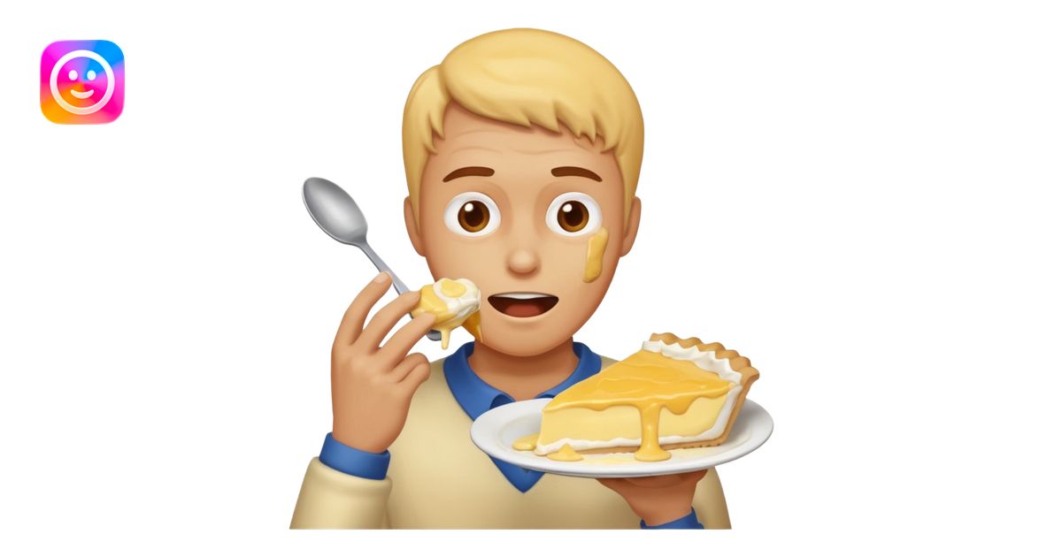 person getting hit in the face with a pie like three stooges emoji | AI ...