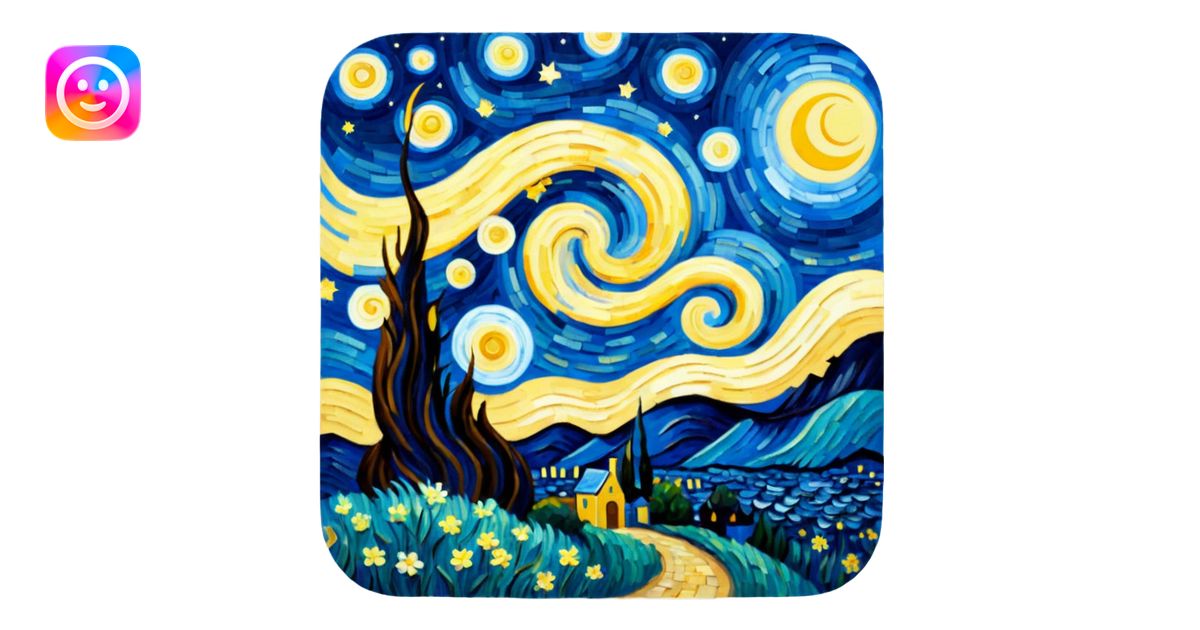 starry night emoji | AI Emoji Generator
