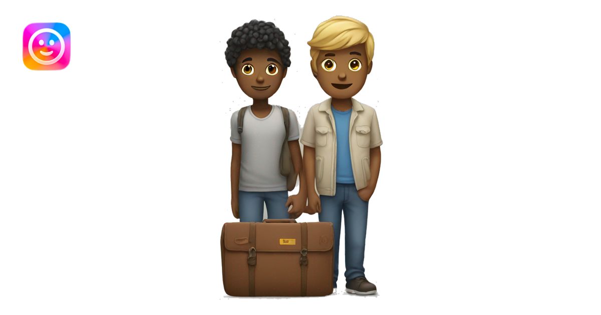 love at a distance emoji | AI Emoji Generator