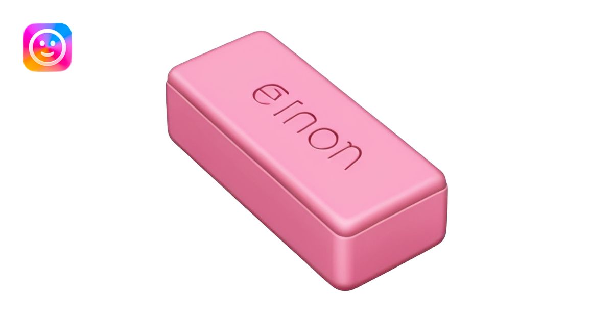 A gum eraser emoji | AI Emoji Generator