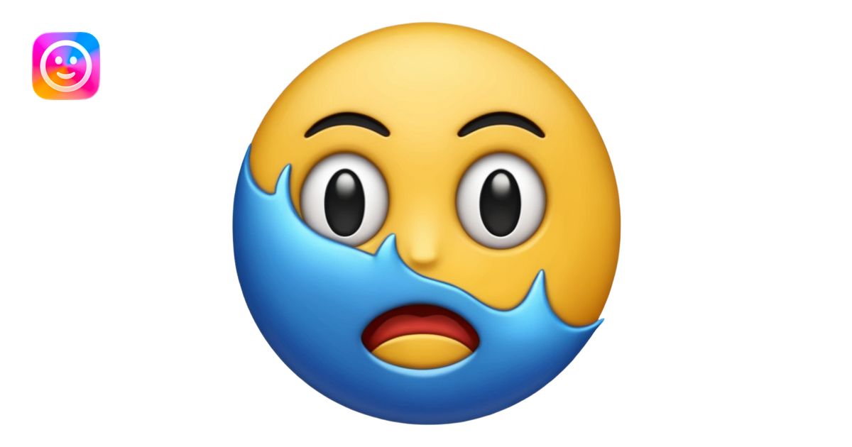 Emoji for Big damage, at guild bosses, iconic, with blue and black ...