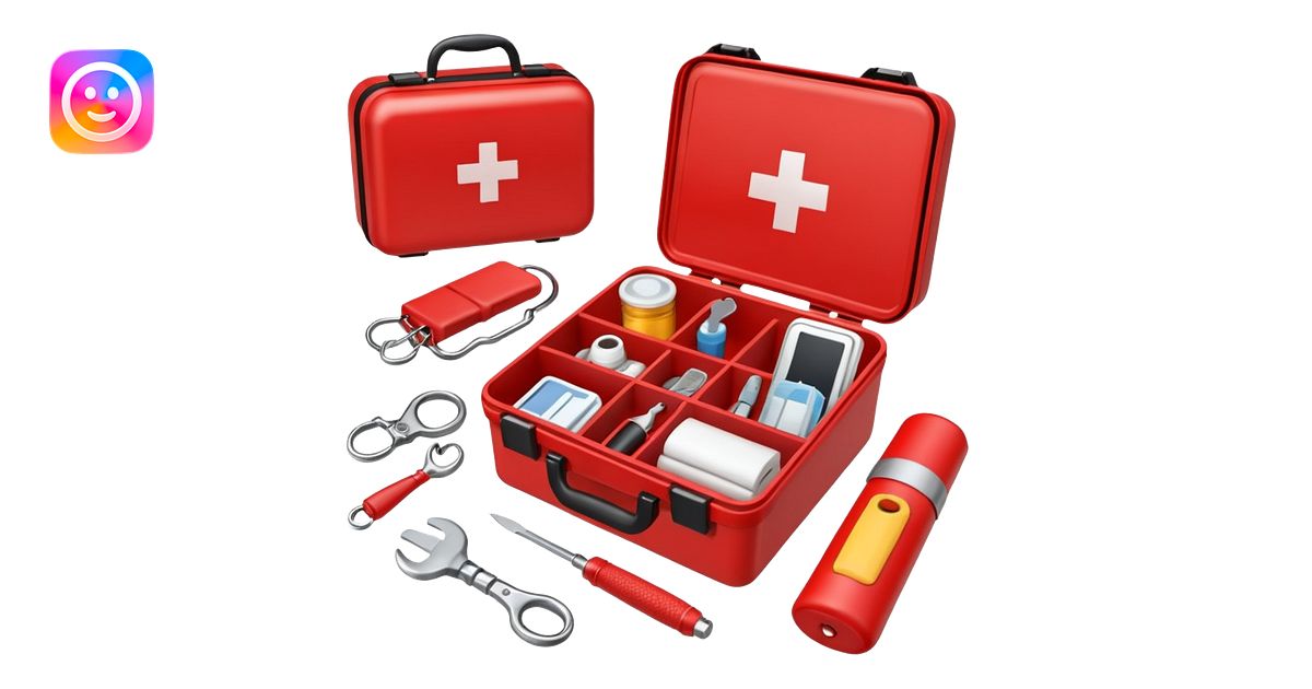 emergency kit emoji | AI Emoji Generator