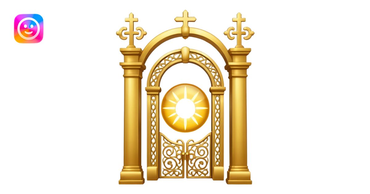 heavenly gate emoji | AI Emoji Generator