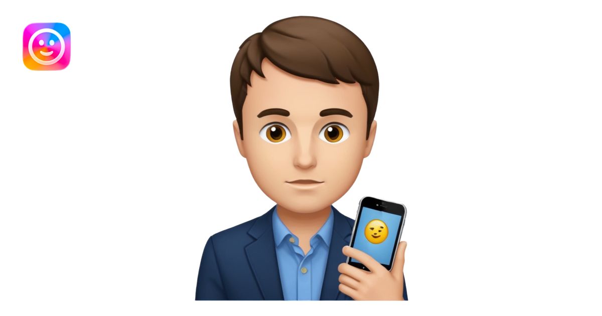 generate iphone emoji charlie kirk emoji | AI Emoji Generator