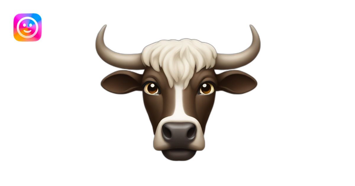 Bull emoji | AI Emoji Generator