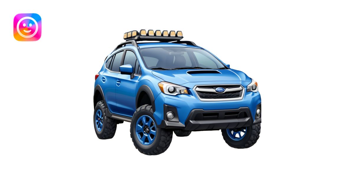 Subaru Crosstrek compact SUV emoji | AI Emoji Generator