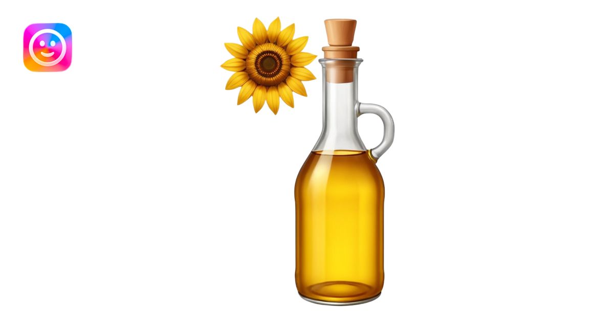 sunflower oil emoji | AI Emoji Generator