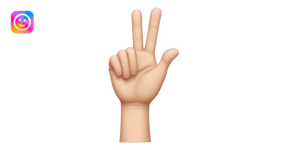 make a hand with with five fingers. the pointer finger, the thumb, and ...