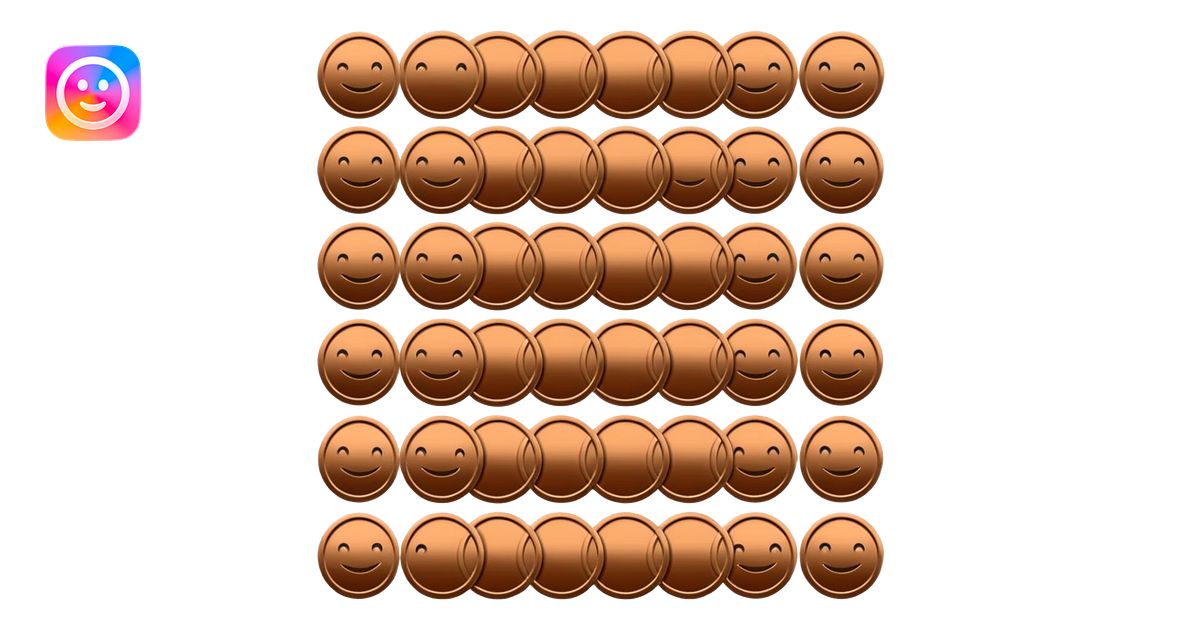 100 mon bronze emoji | AI Emoji Generator