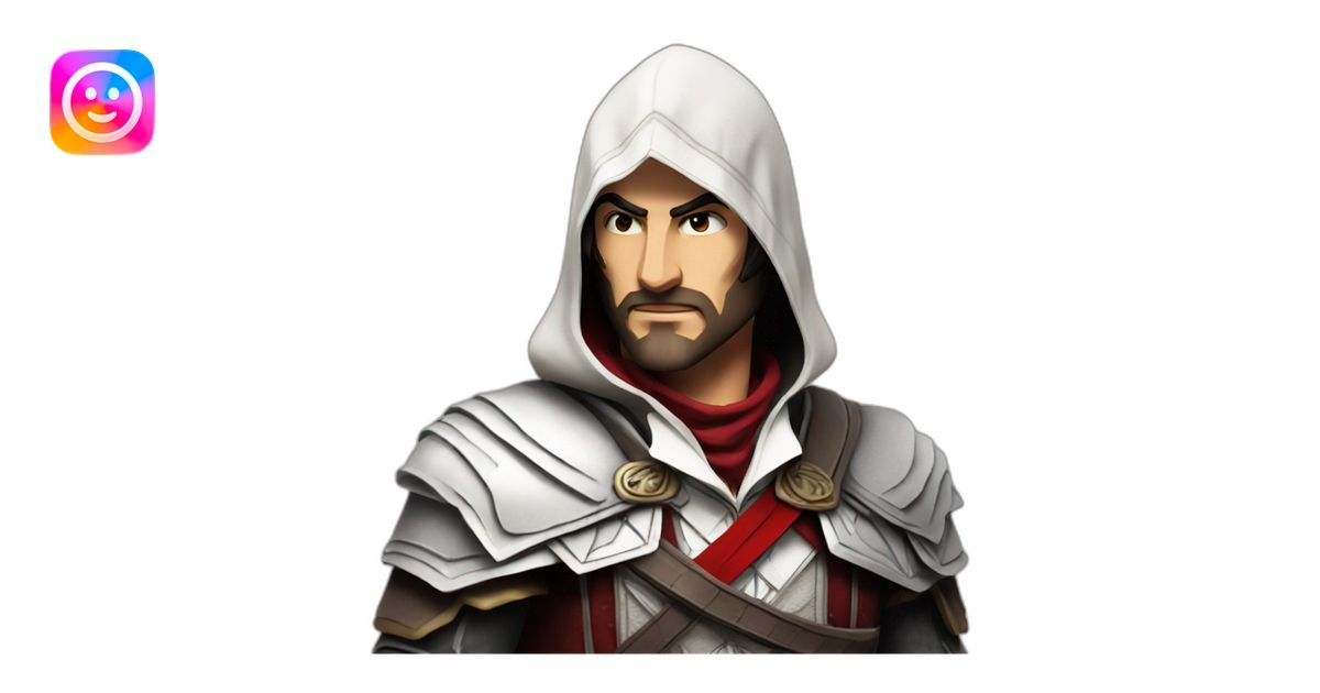 Ezio Auditore emoji | AI Emoji Generator