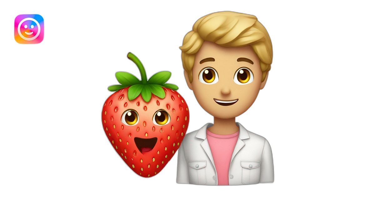 dima bilan and strawberry emoji | AI Emoji Generator