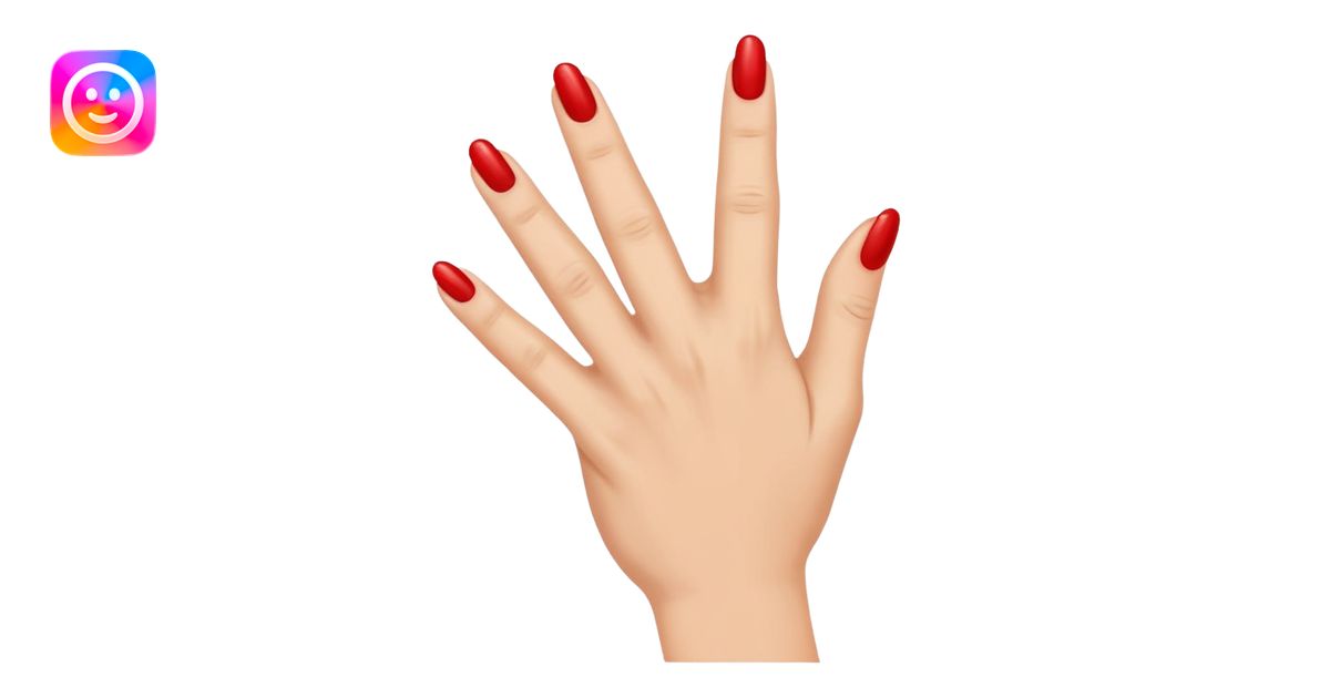 Side view of a hand with the index finger and thumb touching together ...