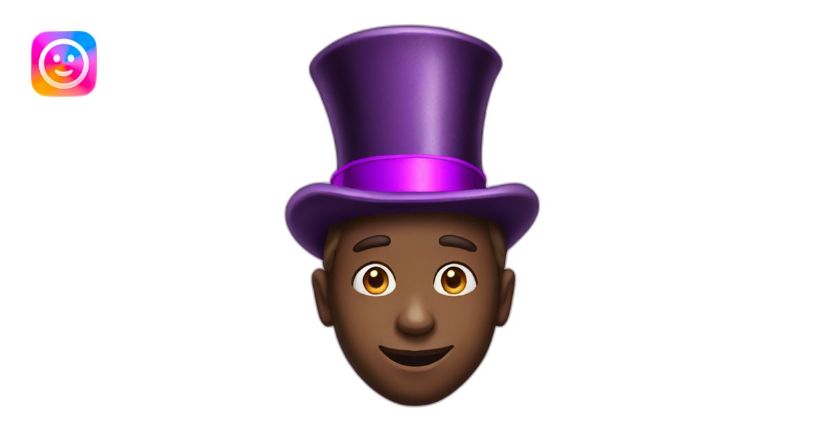 Willy wonka emoji | AI Emoji Generator